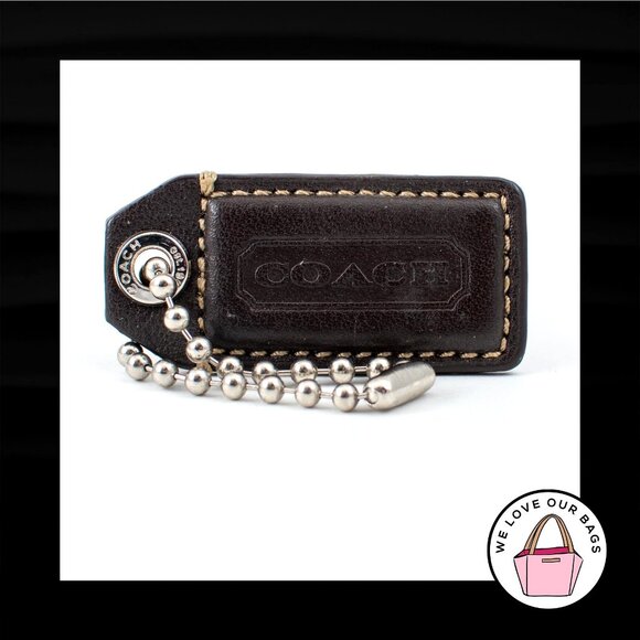 Coach | Accessories | Rare Vintage Coach Rivet Mahogany Brown Leather ...